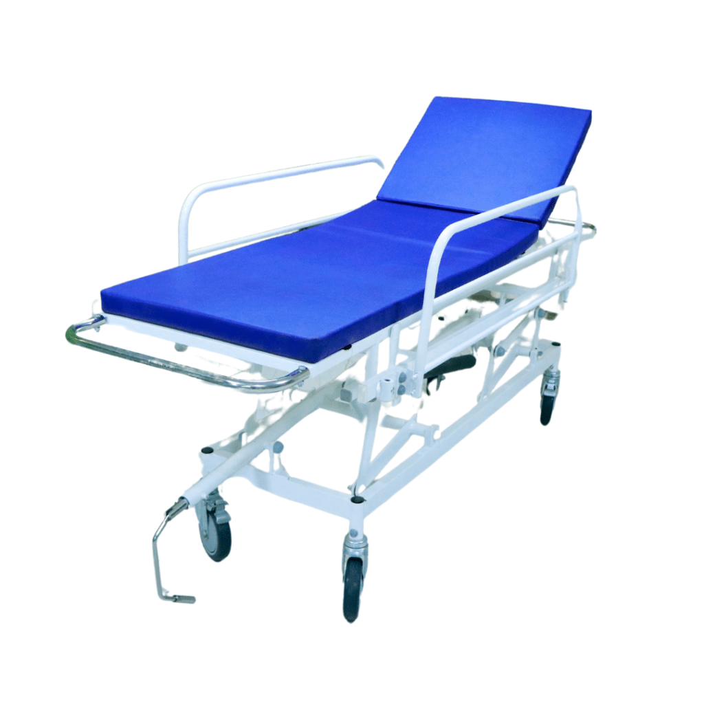 Hi-Low Deluxe Stretcher Trolley - Aggarwal Surgicals