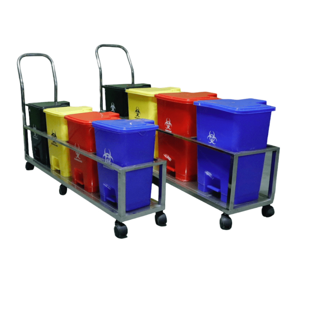 Best Bio Medical Waste Trolley For Transport | Safe, Durable & Easy to Move